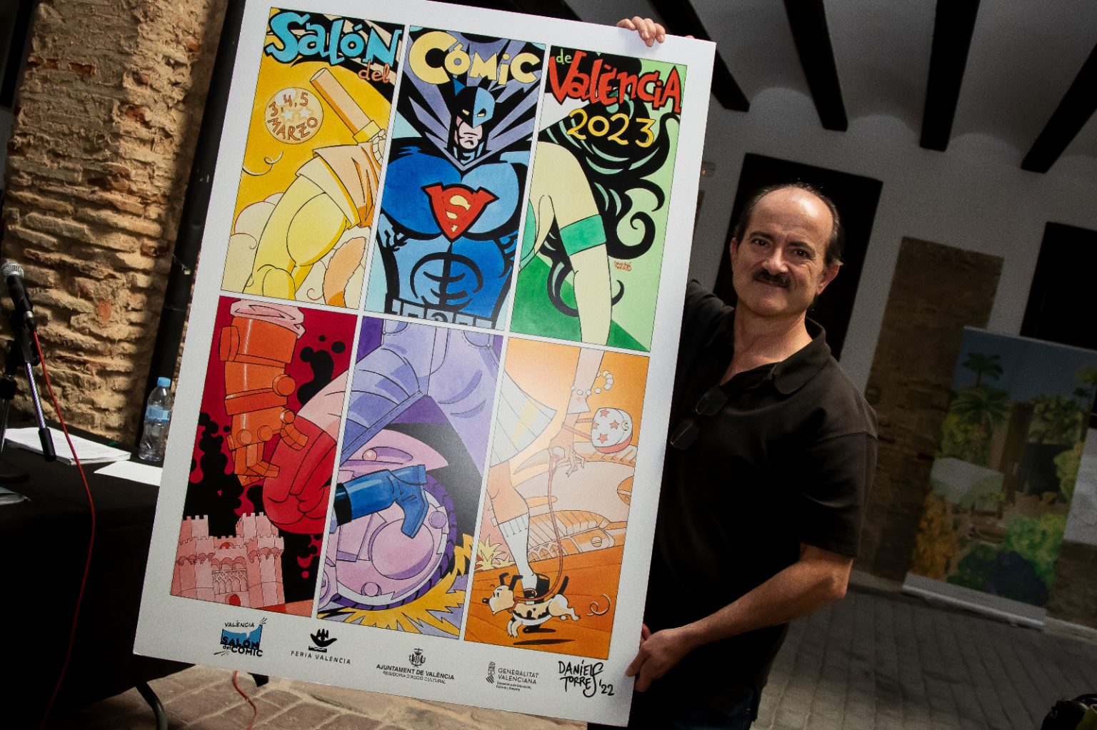 Daniel Torres desvela el cartel del Salón del Cómic de València 2023 ...